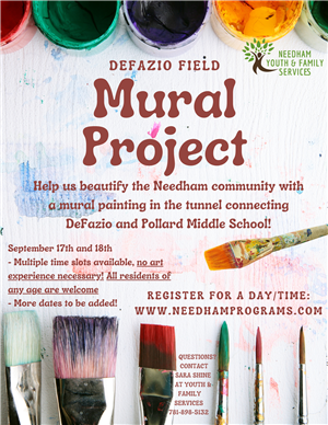 Town of Needham - Community Programming: Community Mural Project